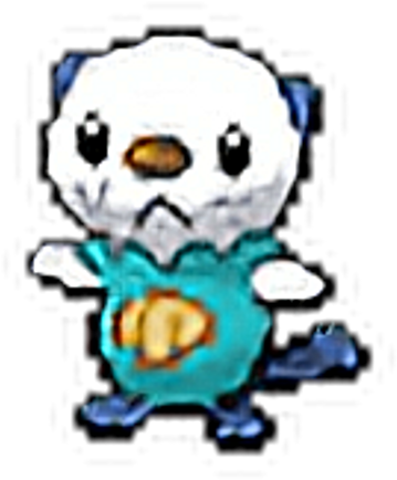 Download Retro Sticker - Oshawott Pixel Art - Full Size PNG Image - PNGkit