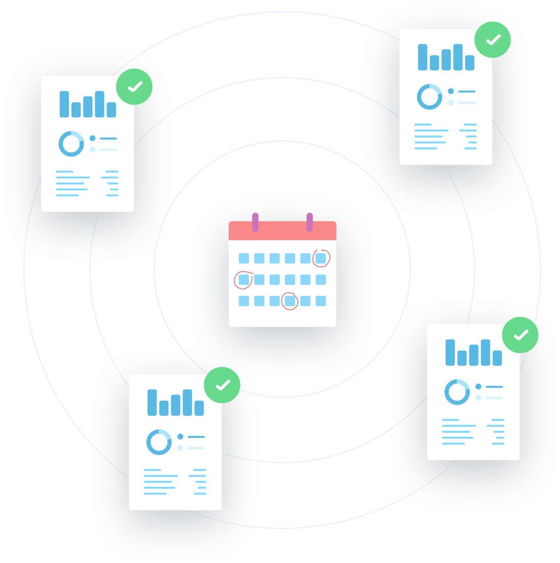 Download Save Hours On Reporting - Circle - Full Size PNG Image - PNGkit