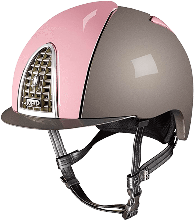 Download Riding Helmet Xc Cross Shine Light Grey & Pink By Kep ...