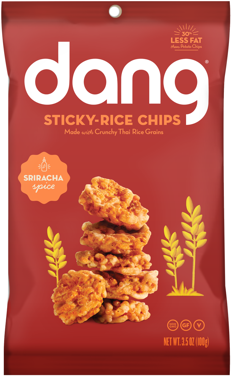 Download Sriracha Spice Sticky Rice Chips Available On Amazon - Dang ...