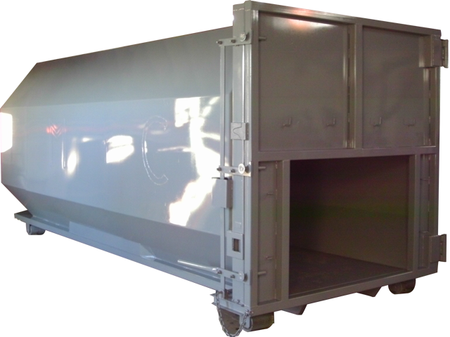 Download Trash Compactor Containers - Freight Transport - Full Size PNG ...