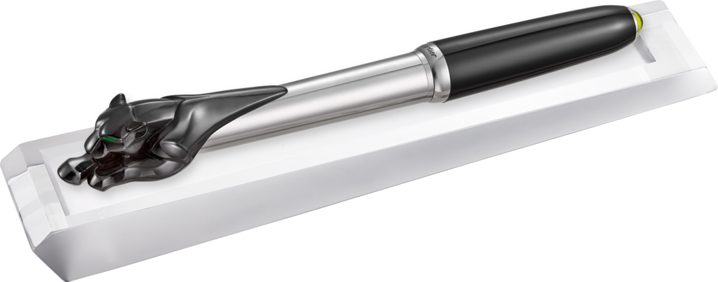 Download Exceptional Black Panthère Fountain Pen 925 Sterling - Cartier ...
