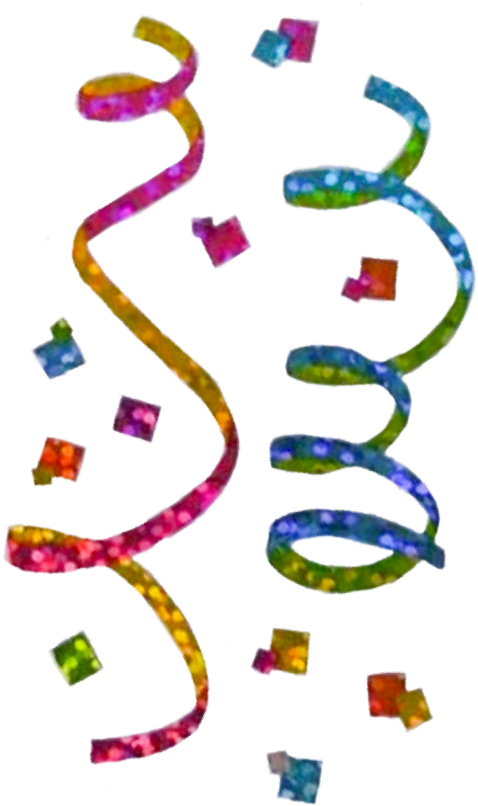 Download Transparent X Transparent Glitter Confetti Rainbow Sticker ...