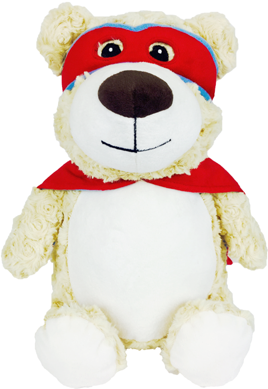Download Cubbie Hero Bear - Stuffed Toy - Full Size PNG Image - PNGkit