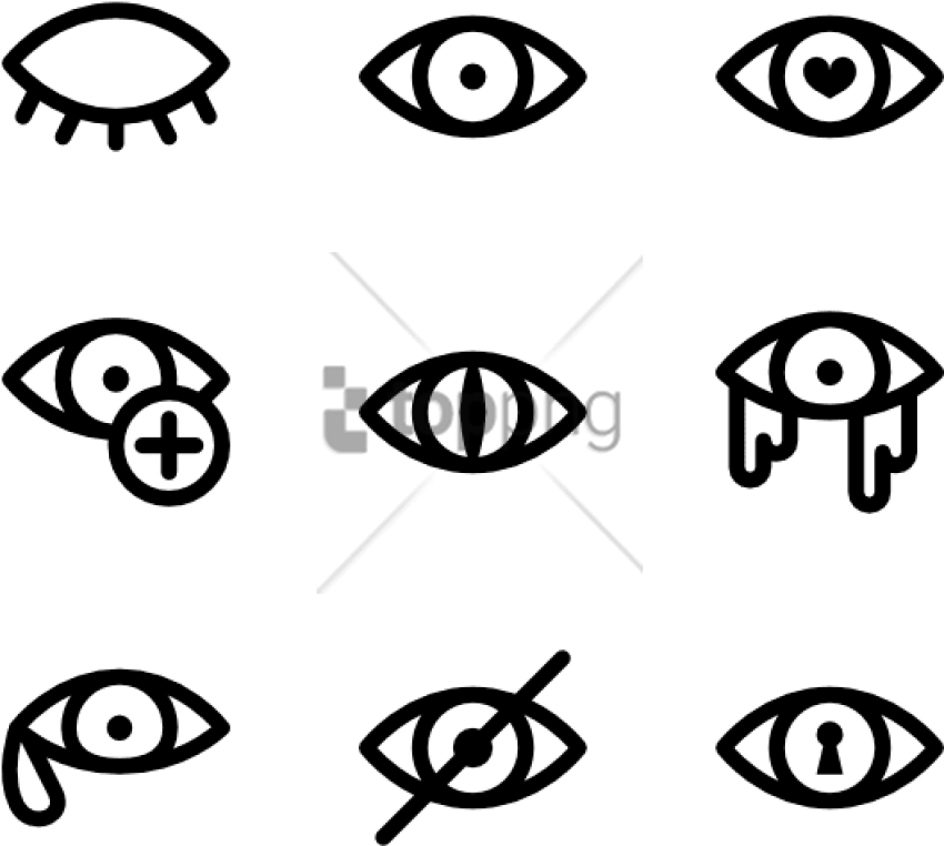 Download Free Png Eye Icon Png Image With Transparent Background - Eye ...