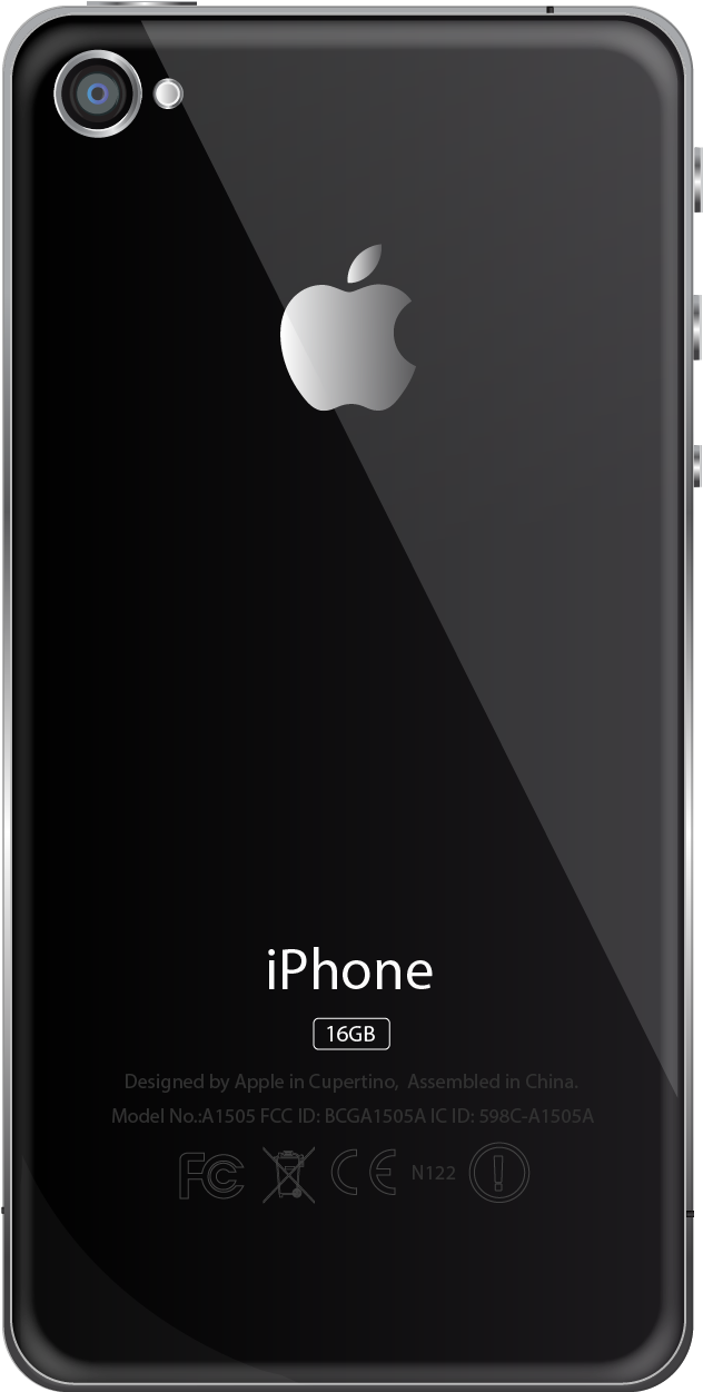 Download Iphone 4 Vector-02 - Iphone 4 Vector - Full Size PNG Image - PNGkit