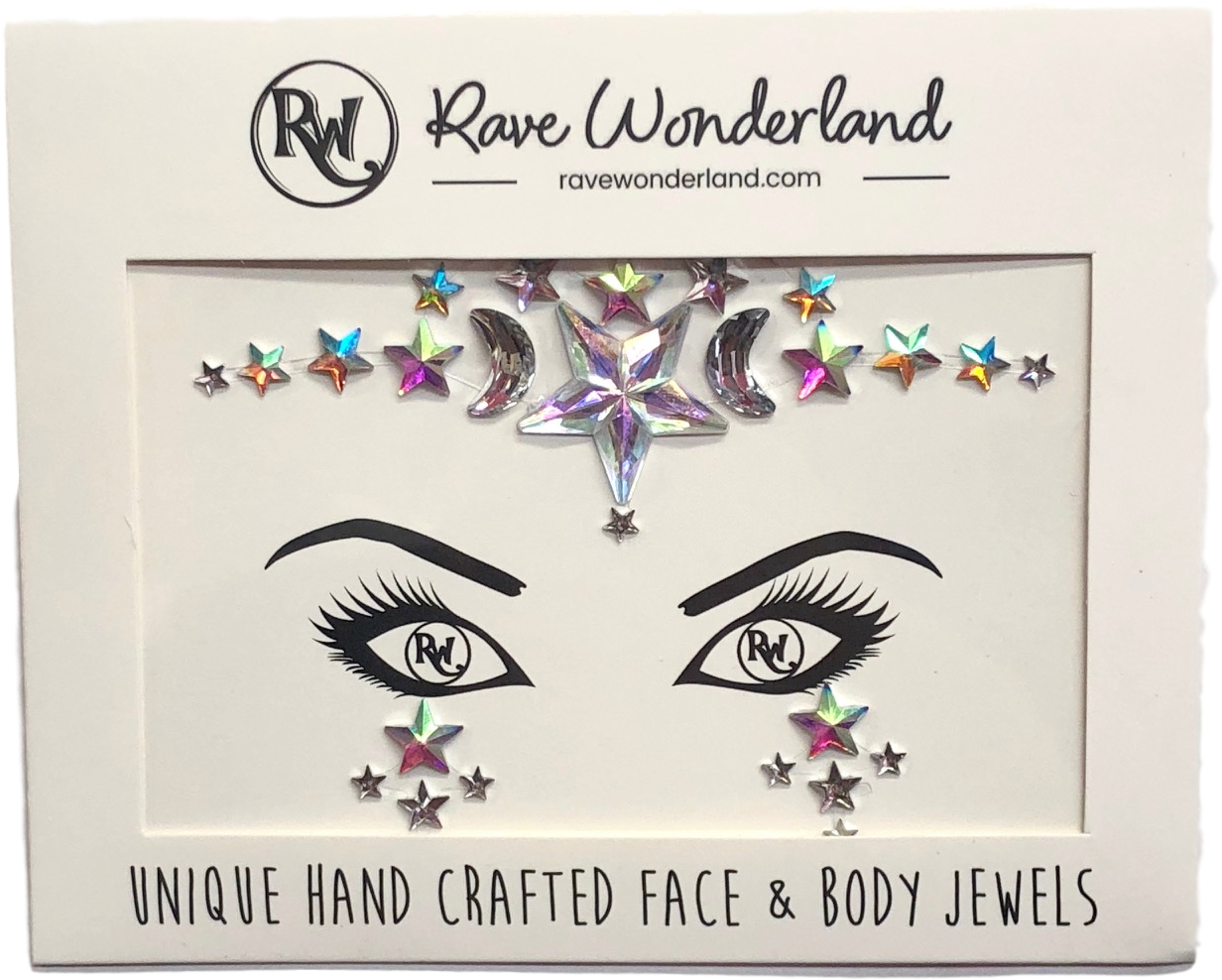 Download Stardust Princess Rave Face Jewel - Rave - Full Size PNG Image ...