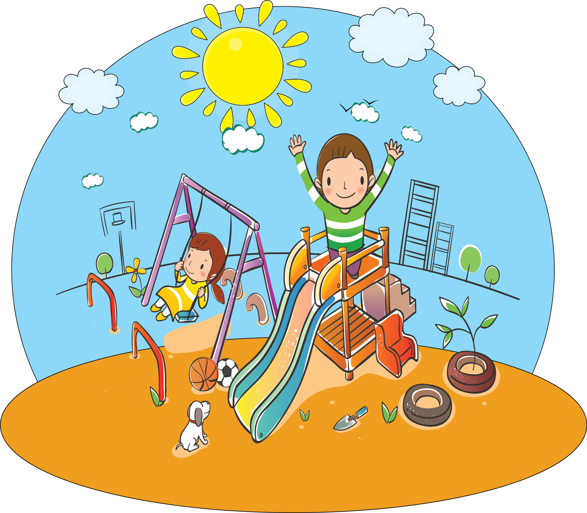 Download Children Vector - Full Size PNG Image - PNGkit