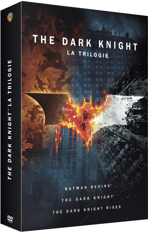 Download Dark Knight Trilogy Dvd - Full Size PNG Image - PNGkit