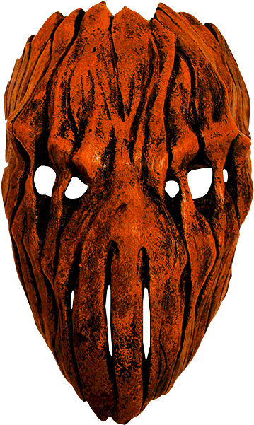 Download Image Of Orange Lokethulhu Mask - Illustration - Full Size PNG ...