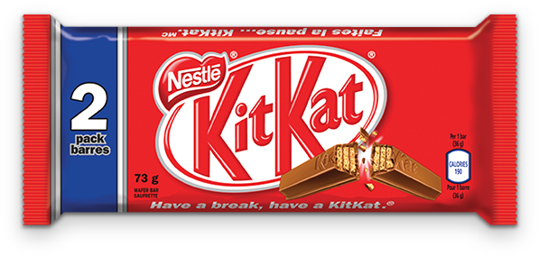 Download Kit Kat 2 Bar - Full Size PNG Image - PNGkit