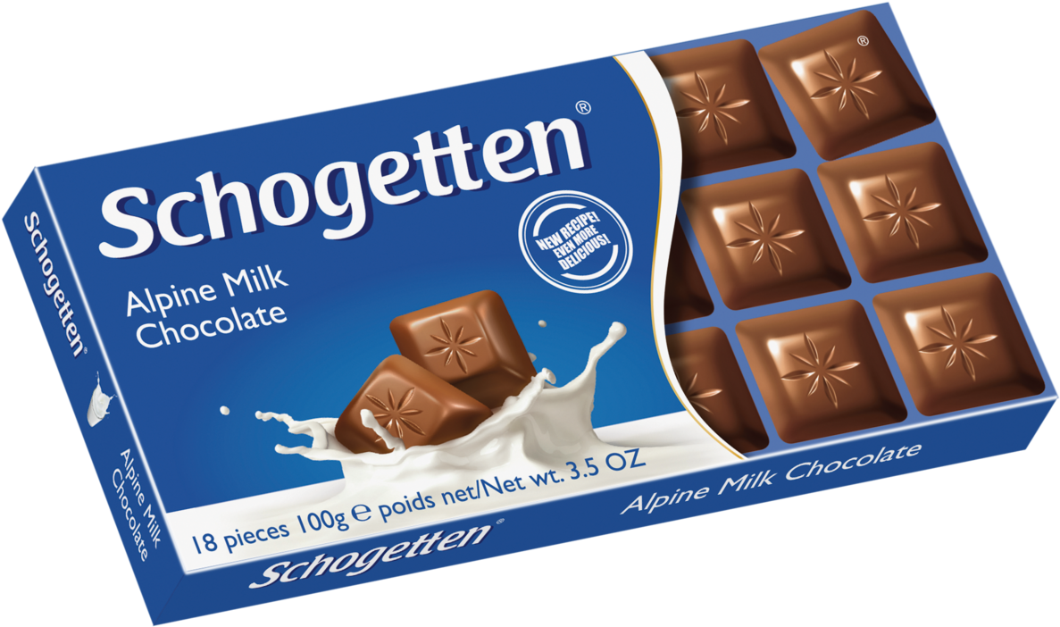 Download Wholesale Schogetten Alpine Milk Chocolate - Schogetten Milk ...