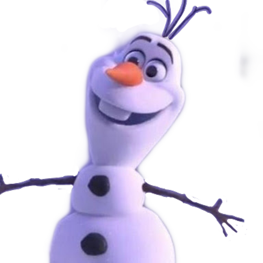 Download Transparent Olaf Sticker - Olaf - PNGkit