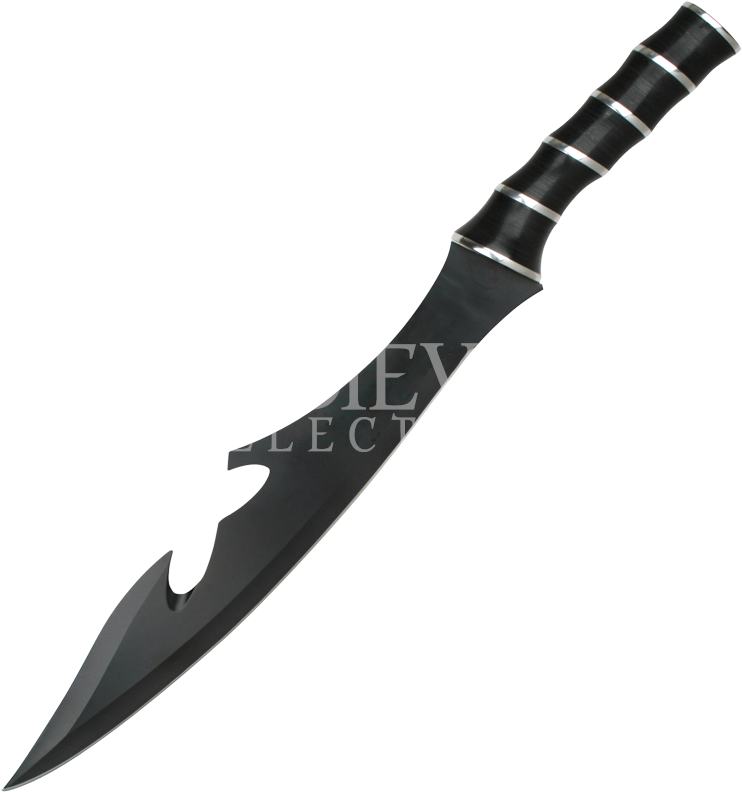 Download Black Battle Short Sword - Blade - Full Size PNG Image - PNGkit