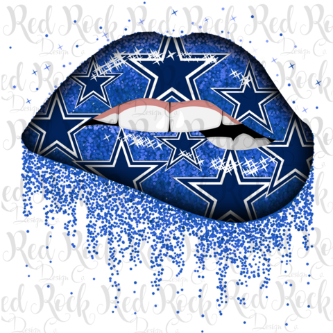 Download Dallas Glitter Lips - Dallas Cowboys Lips Svg - Full Size PNG ...