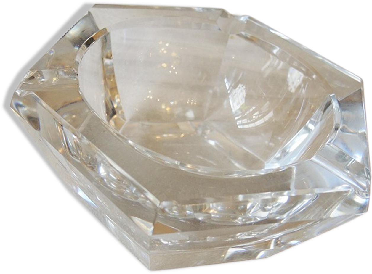 Download Hexagonal Very Thick Crystal Ashtray - Ashtray - Full Size PNG ...