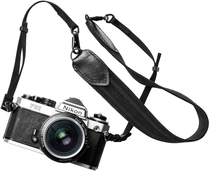 Download Nikon Fe2 Camera - Strap - Full Size PNG Image - PNGkit