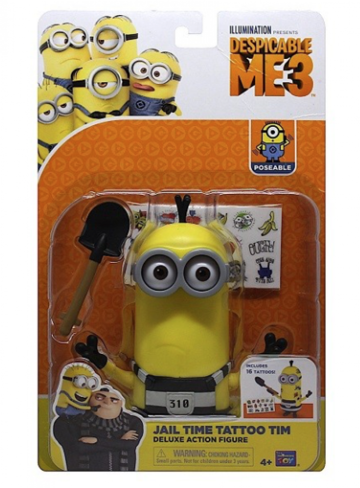 Download Despicable Me Minions Action Figure Tim - Minions Toys ...