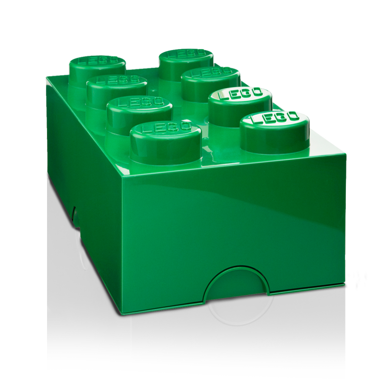 Download Storage Bricks 8 X- Large Yellow - Green Lego Brick - Full ...