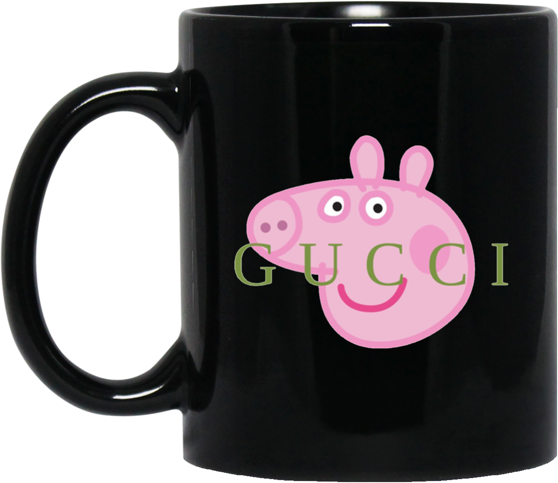 Download Peppa Pig Gucci Mug - Mug - Full Size PNG Image - PNGkit