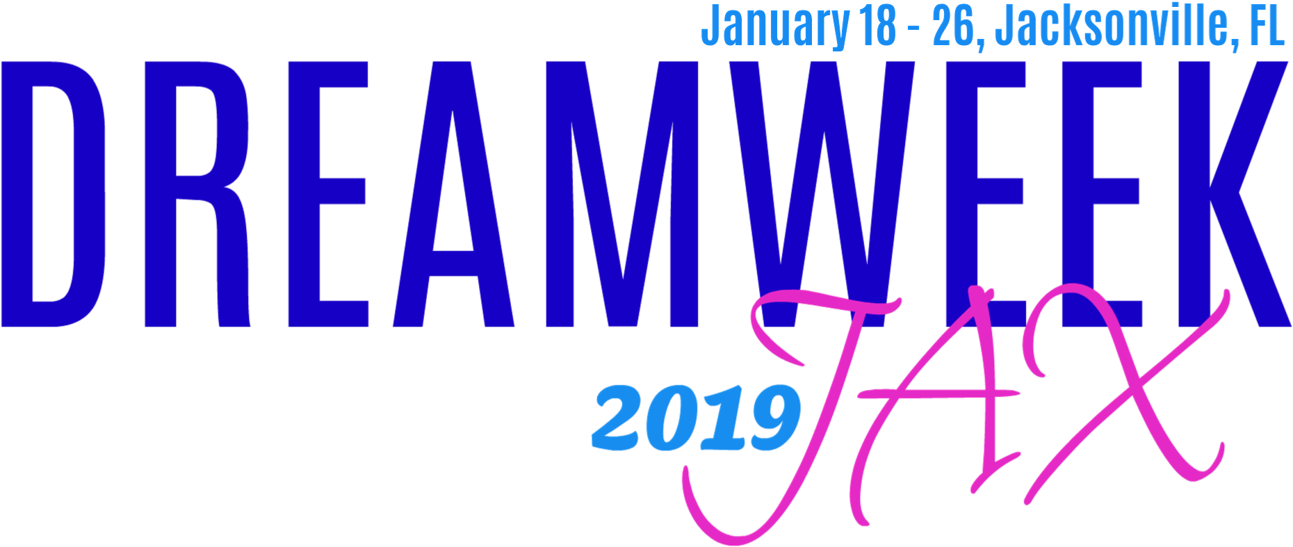 Download Dreamweek Jax 2019 - Calligraphy - Full Size PNG Image - PNGkit