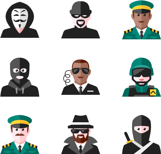 Download Crime & Protection - Cartoon - Full Size PNG Image - PNGkit