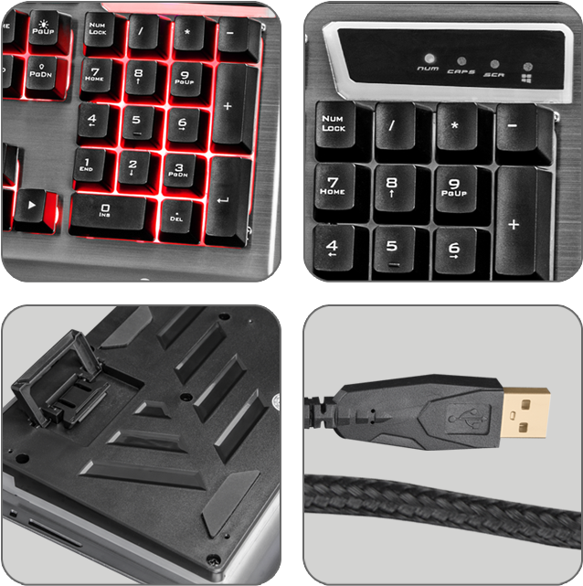 Download Keyboard & Mouse Combo - Numeric Keypad - Full Size PNG Image ...