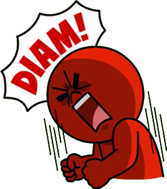 Line Stickers Moon Png