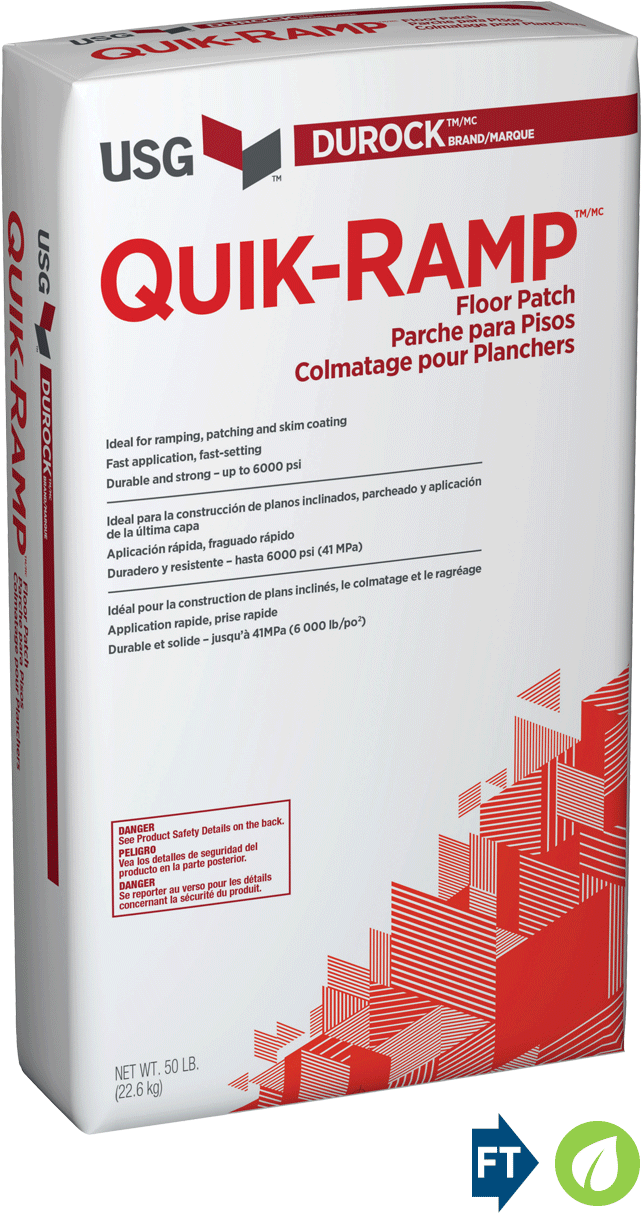 Download Transparent Usg Durock™ Quick Ramp™ Floor Patch - Imperial ...