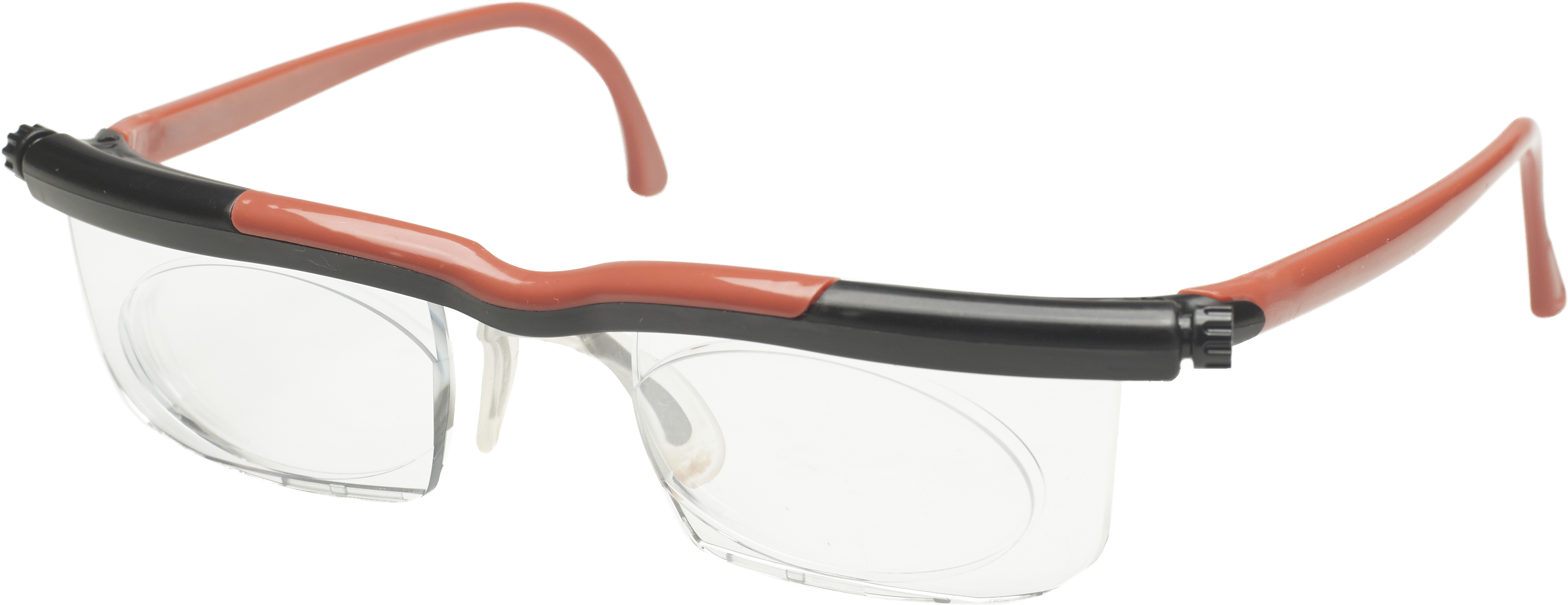 Download Adlens Adjustable Glasses, You Turn A Knob On Each - Plastic ...