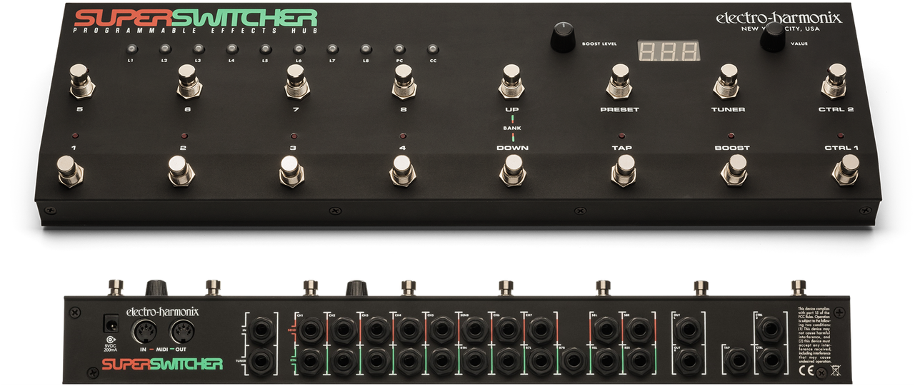 Download Categories - Electro Harmonix Super Switcher - Full Size PNG Image - PNGkit