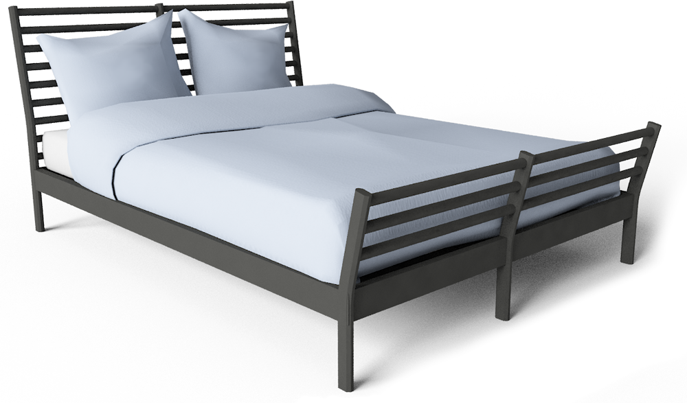 Download 3d Viewview - Ikea Sorum Bed Frame - Full Size PNG Image - PNGkit