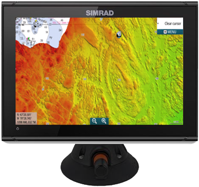 Download Cmor Map Pak Simrad Go9 - Led-backlit Lcd Display - Full Size ...