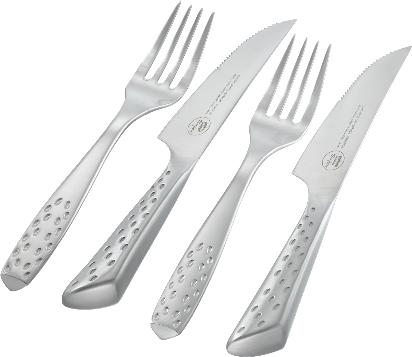 Download Weber® Deluxe Steak Cutlery Set, 4 Pcs - Sztucce Do Steków ...