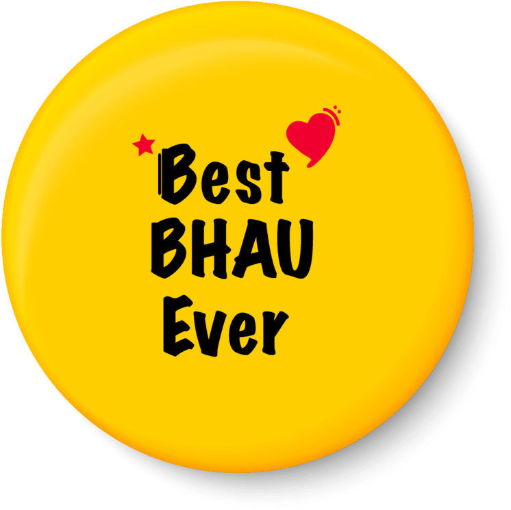 Download Best Bhau Ever I Raksha Bandhan Gifts Fridge Magnet - Love Maa ...