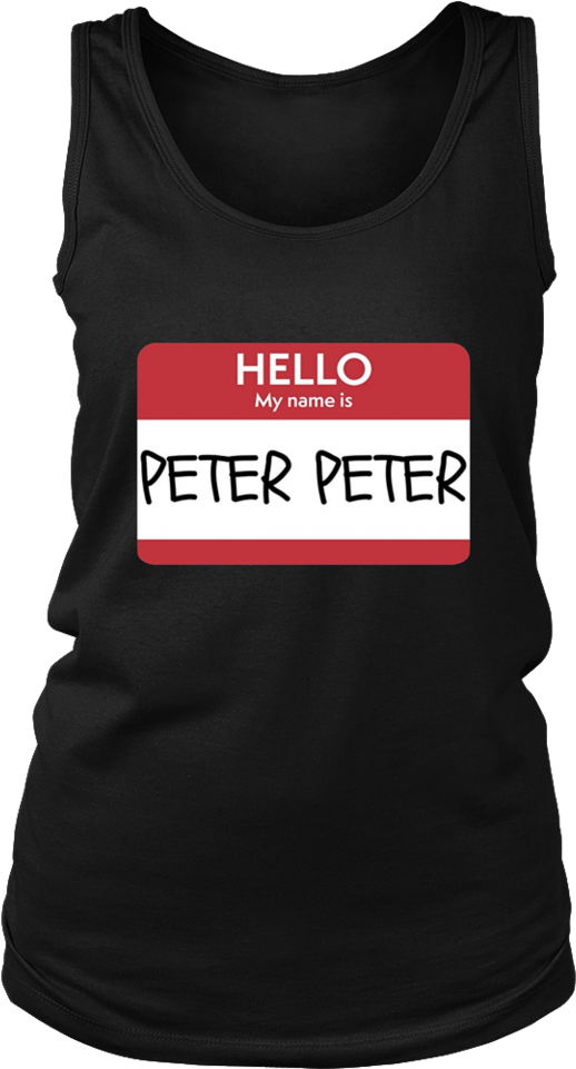 Download "hello My Name Is Peter Peter" Funny Halloween T-shirt - Shirt ...