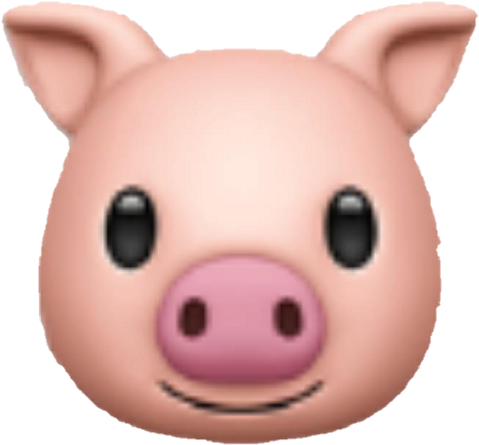 Download Emoji Sticker - Pig Emoji - Full Size PNG Image - PNGkit