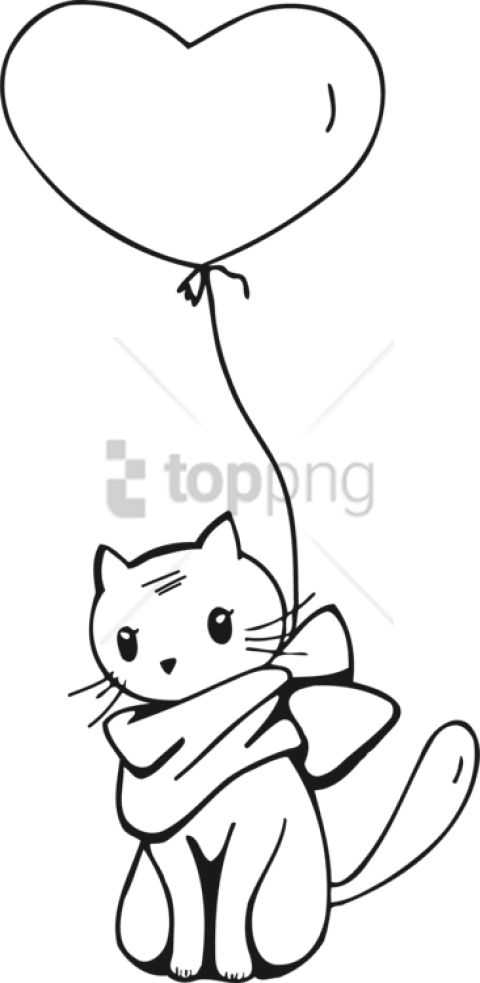 Download Free Png Outline Cat Line Art Png Image With Transparent ...