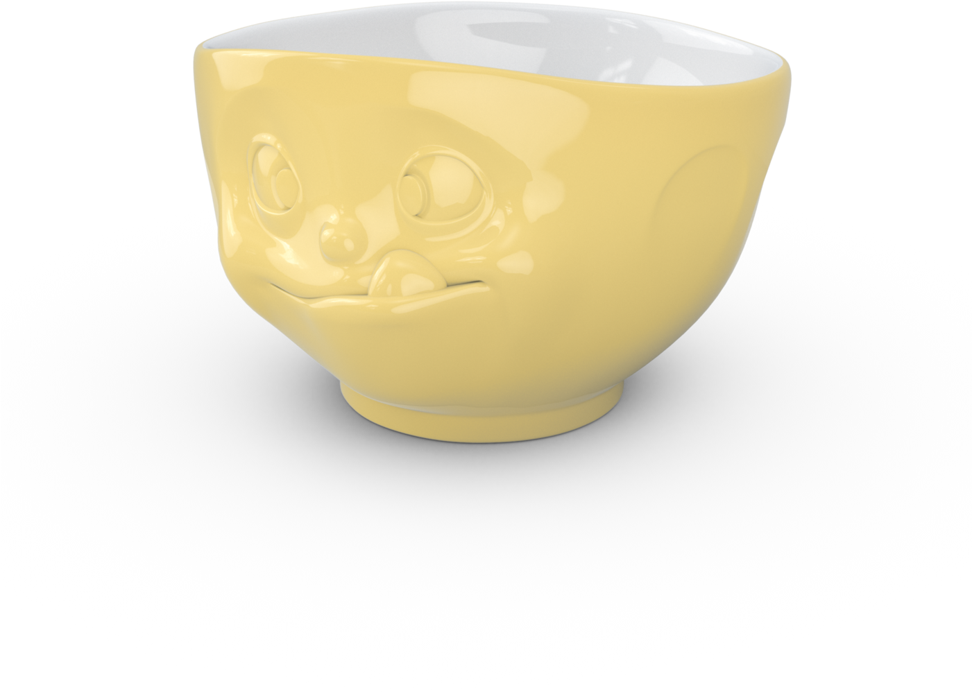 Download Yellow Tasty Face Bowl - Bowl - Full Size PNG Image - PNGkit