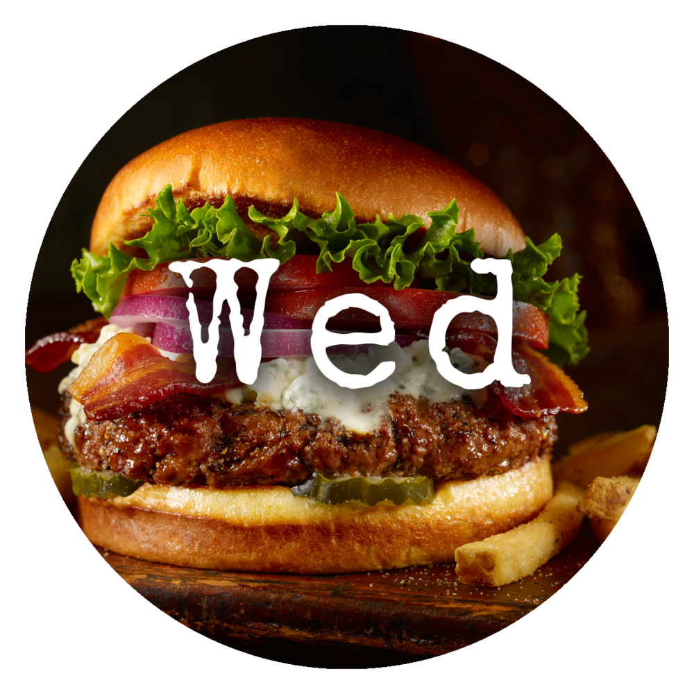 Download Wednesday - Burger Wednesday - Full Size PNG Image - PNGkit