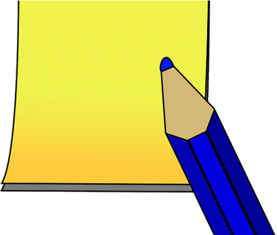 Download Pen And Paper Clipart - Post It Note Clip Art - Full Size PNG ...