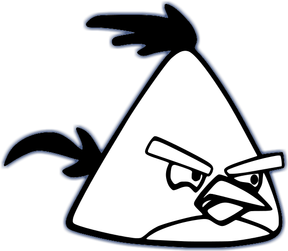 Download Image White Angry Bird - Angry Bird Characters Png - Full Size ...