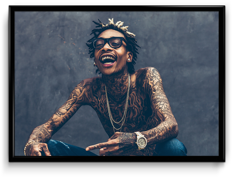 Download Wiz Khalifa - Full Size PNG Image - PNGkit