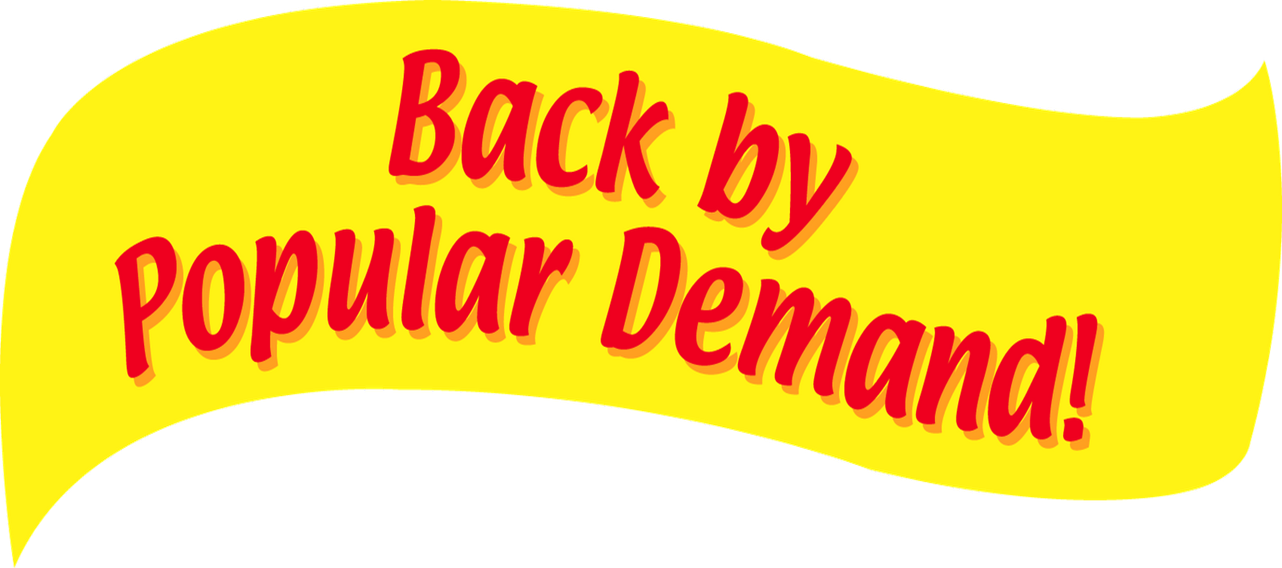 Download Tuesday, August 14th - Back By Popular Demand Logo - Full Size ...