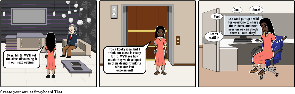 Download Design Thinking Collaboration - Cartoon - Full Size PNG Image ...