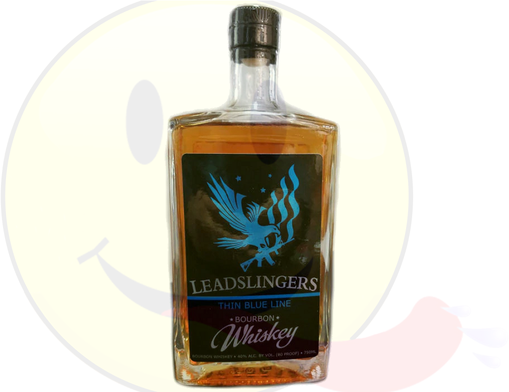 Download Leadslingers Thin Blue Line Whiskey - Full Size PNG Image - PNGkit