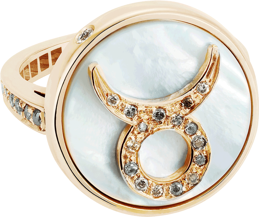 Download Taurus Gold Ring - Full Size PNG Image - PNGkit