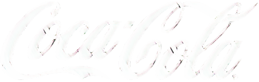 Download White Coca Cola Sign We All Wanted - Calligraphy - Full Size ...