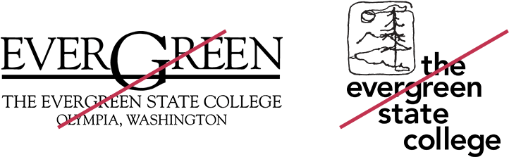 Download Banned Old Logos - Evergreen State College Logo - Full Size ...