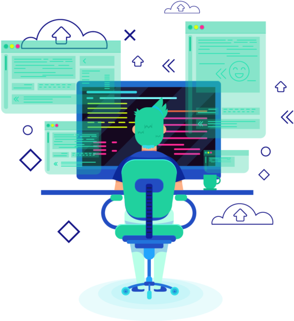 Download Red And Blue Teaming - Computer - Full Size PNG Image - PNGkit